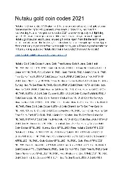 Nutaku gold coin codes hack 2021