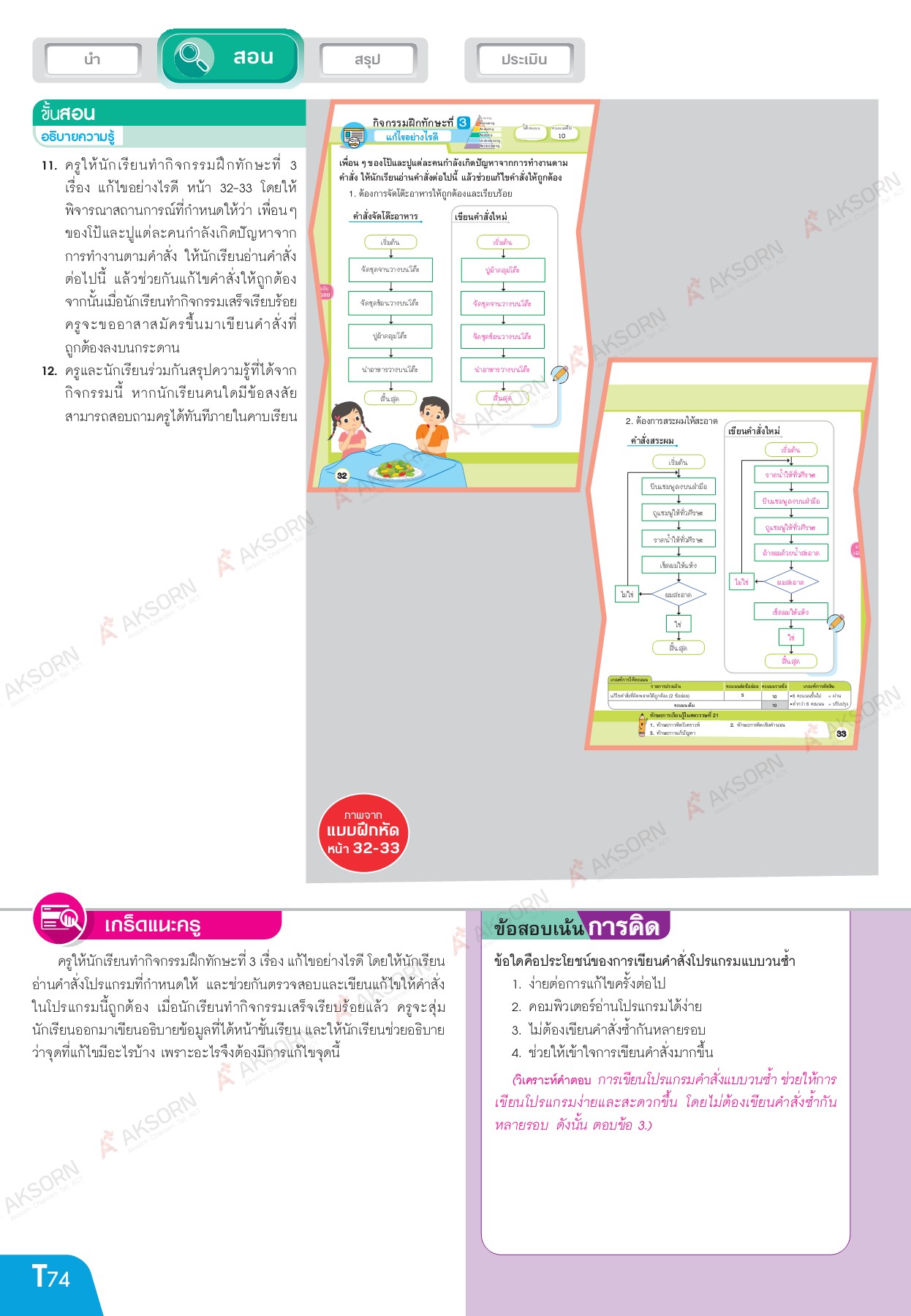 คู่มือครูวิทยาการคำนวณ-ป3 - LibrarySpt - Page 83 | Flip PDF Online | PubHTML5