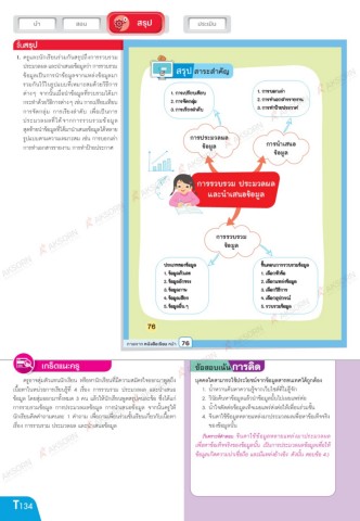 คู่มือครูวิทยาการคำนวณ-ป3 - LibrarySpt - Page 143 | Flip PDF Online | PubHTML5