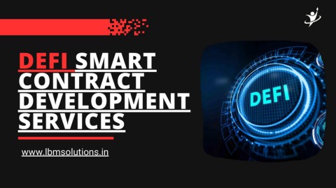 DeFi smart contract development services.