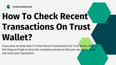 How To Check Recent Transactions On Trust Wallet - crypto customercare ...