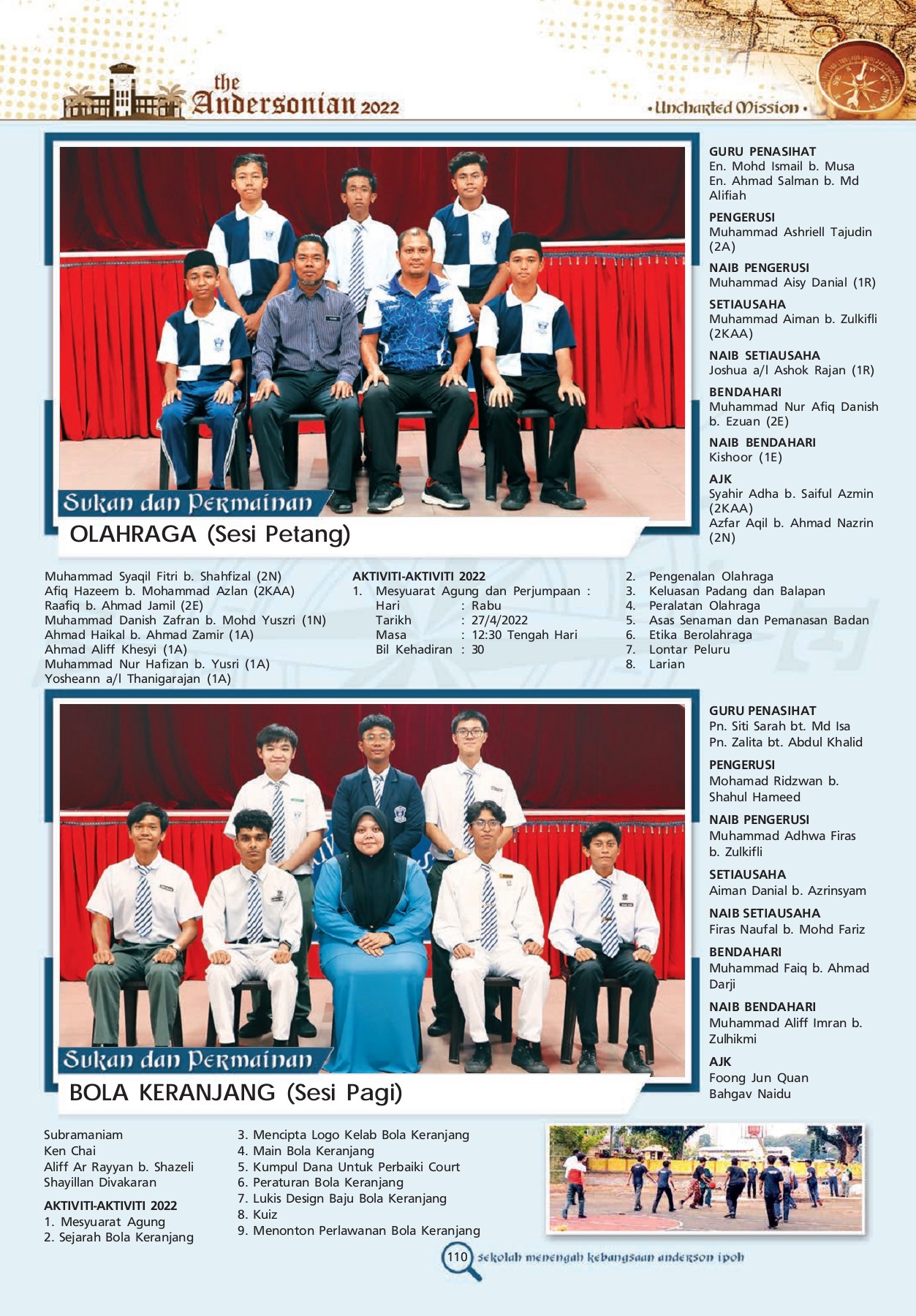 SMK Anderson 2022 Yearbook - chua.mf - Page 112 | Flip PDF Online ...