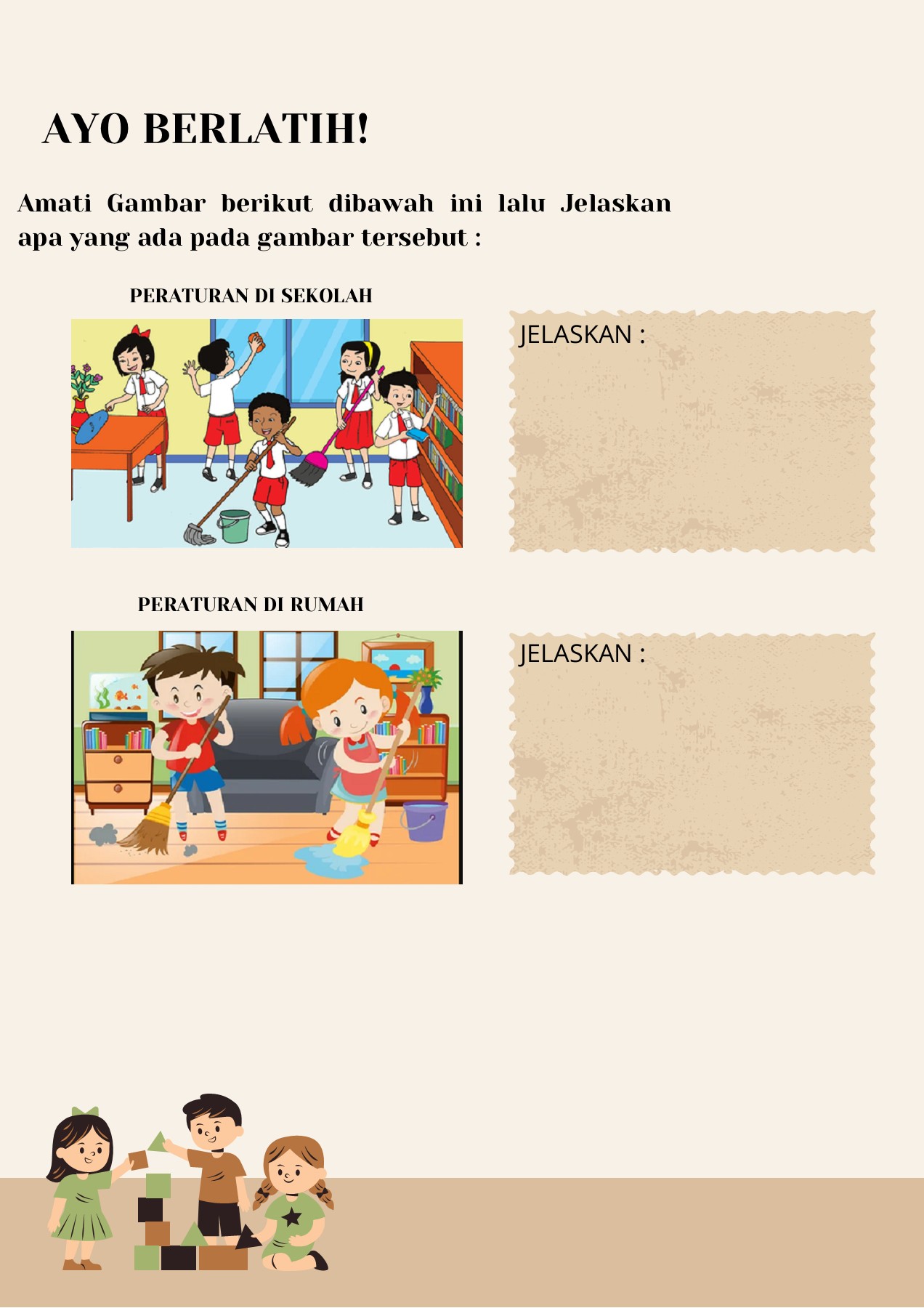 BAHAN AJAR KELAS 1 KURIKULUM MERDEKA - Ismi Khoirunnisa - Kaca 6 | PDF ...