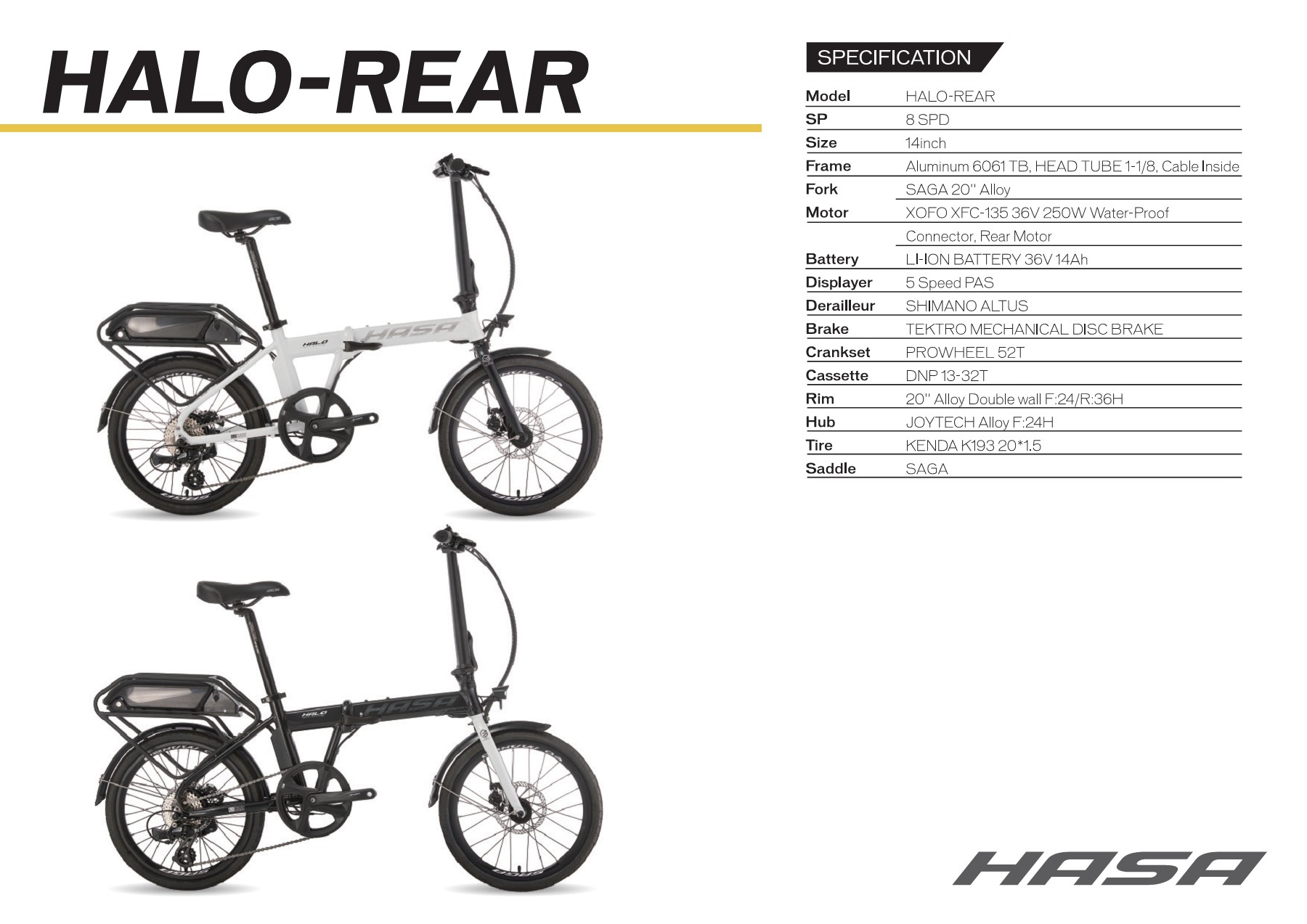 2023 HASA Catalogue For E-BIKE - Jim Chen - Page 21 | Flip PDF Online | PubHTML5