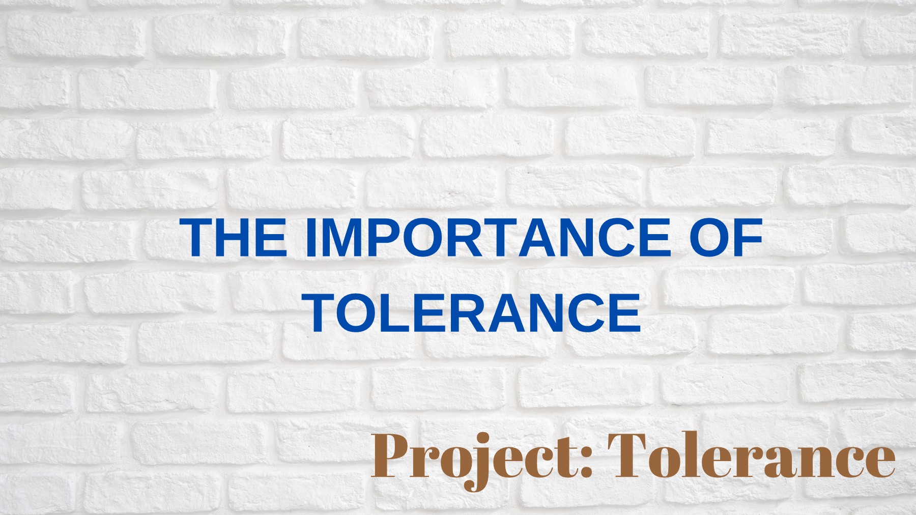 THE IMPORTANCE OF TOLERANCE - Zen KC - Page 1 - 8 | Flip PDF Online ...