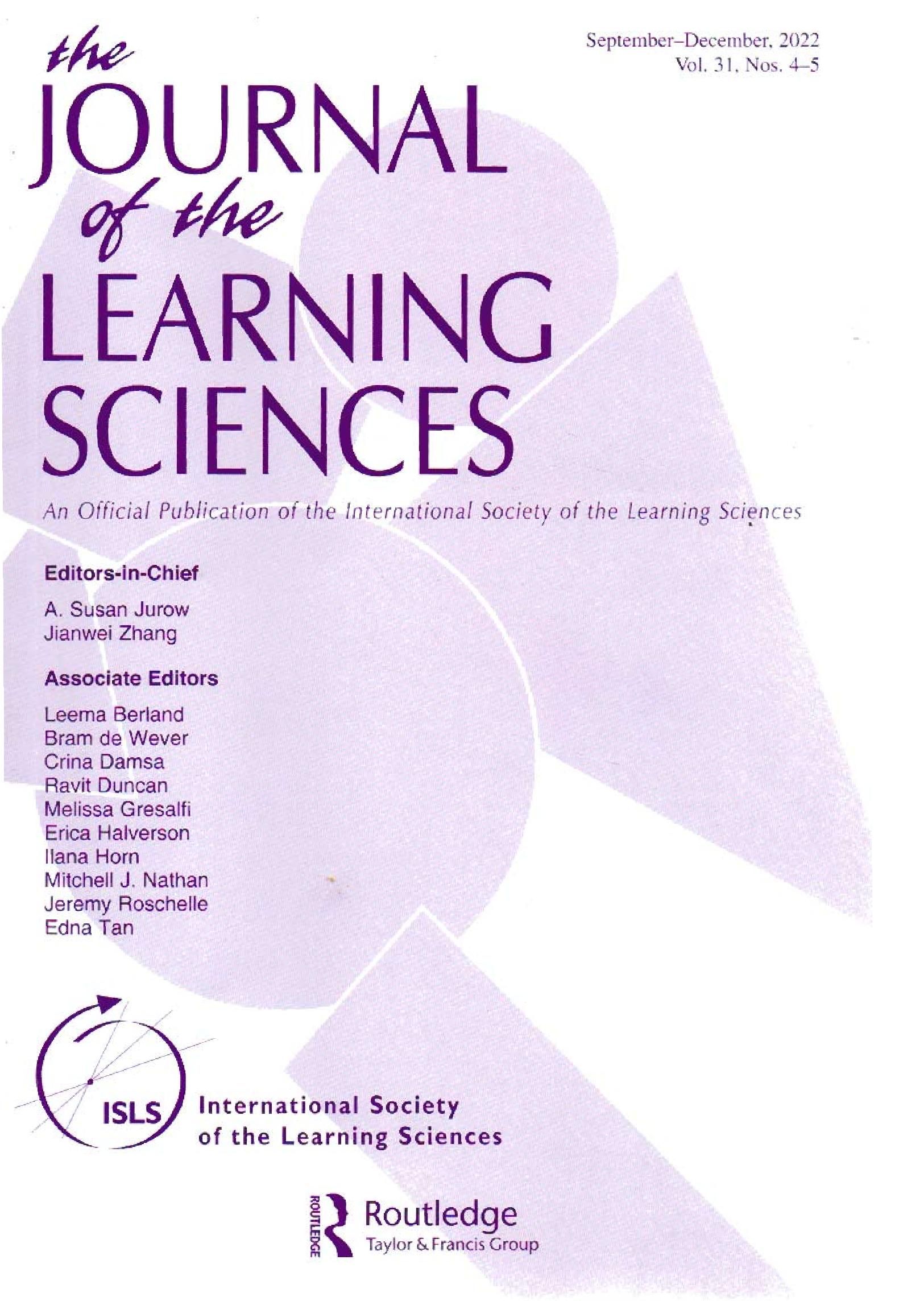 The Journal of the Learning Science - Perpustakaan Universitas Sanata ...