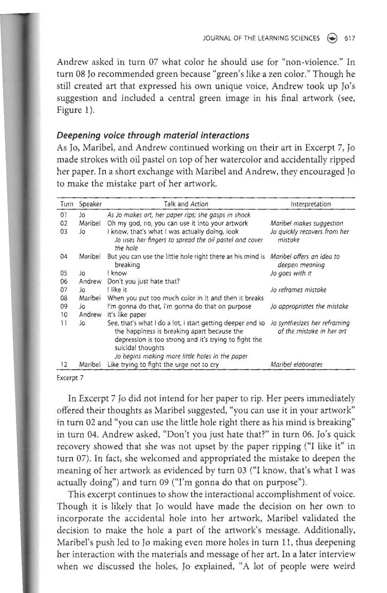 The Journal of the Learning Science - Perpustakaan Universitas Sanata ...