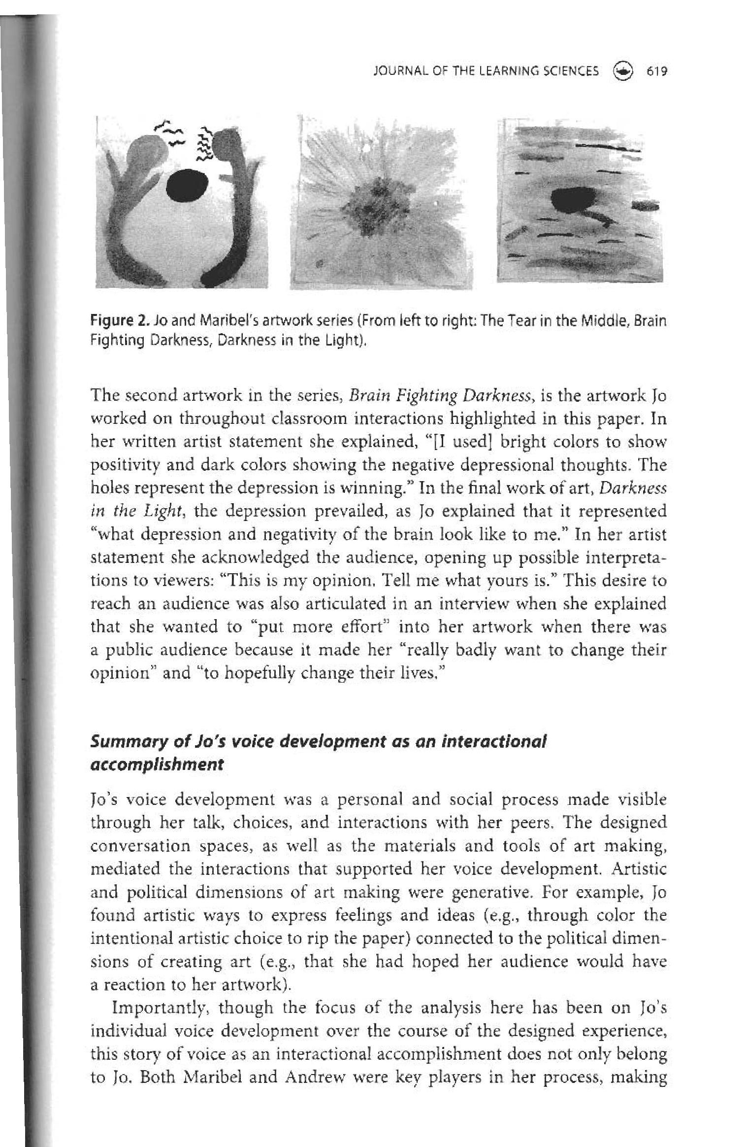 The Journal of the Learning Science - Perpustakaan Universitas Sanata ...