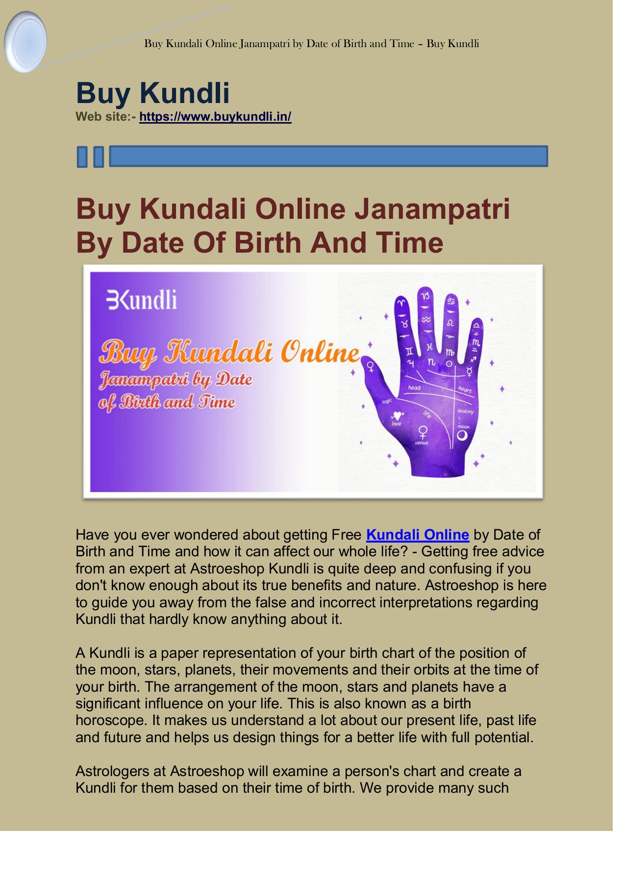 Buy Kundali Online Janampatri by Date of Birth and Time - amit - Page 1 ...