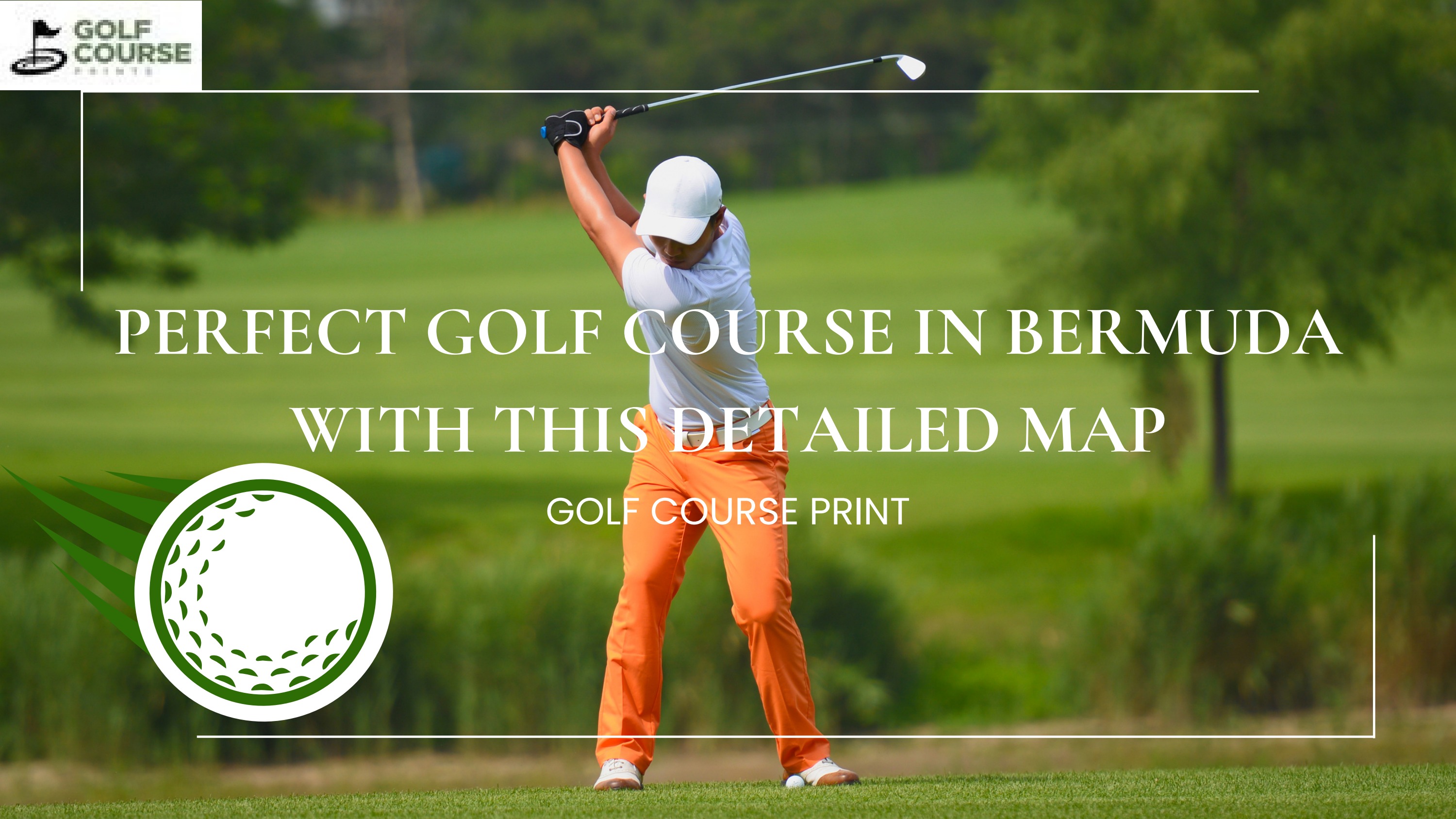 Perfect Golf Course in Bermuda with this Detailed Map - GOLF COURSE ...