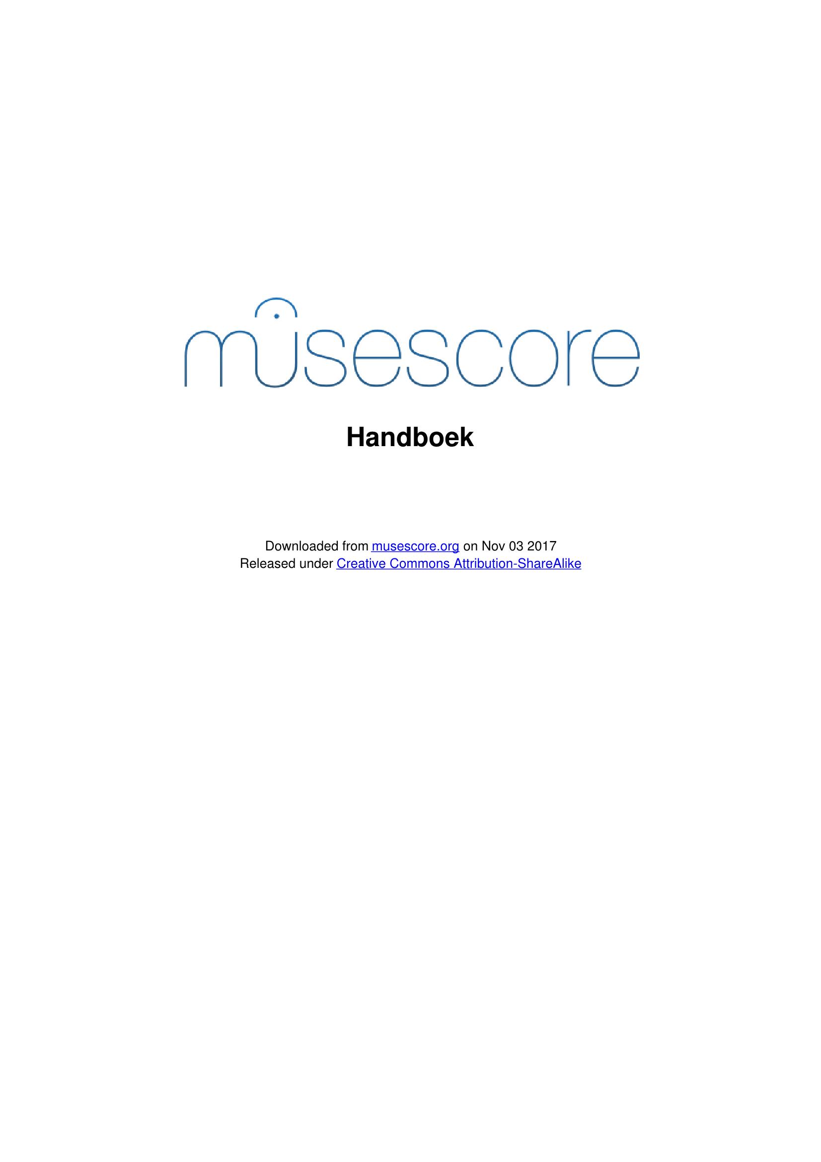 MuseScore 2.0 handbook - docjos - Page 1 | Flip PDF Online | PubHTML5