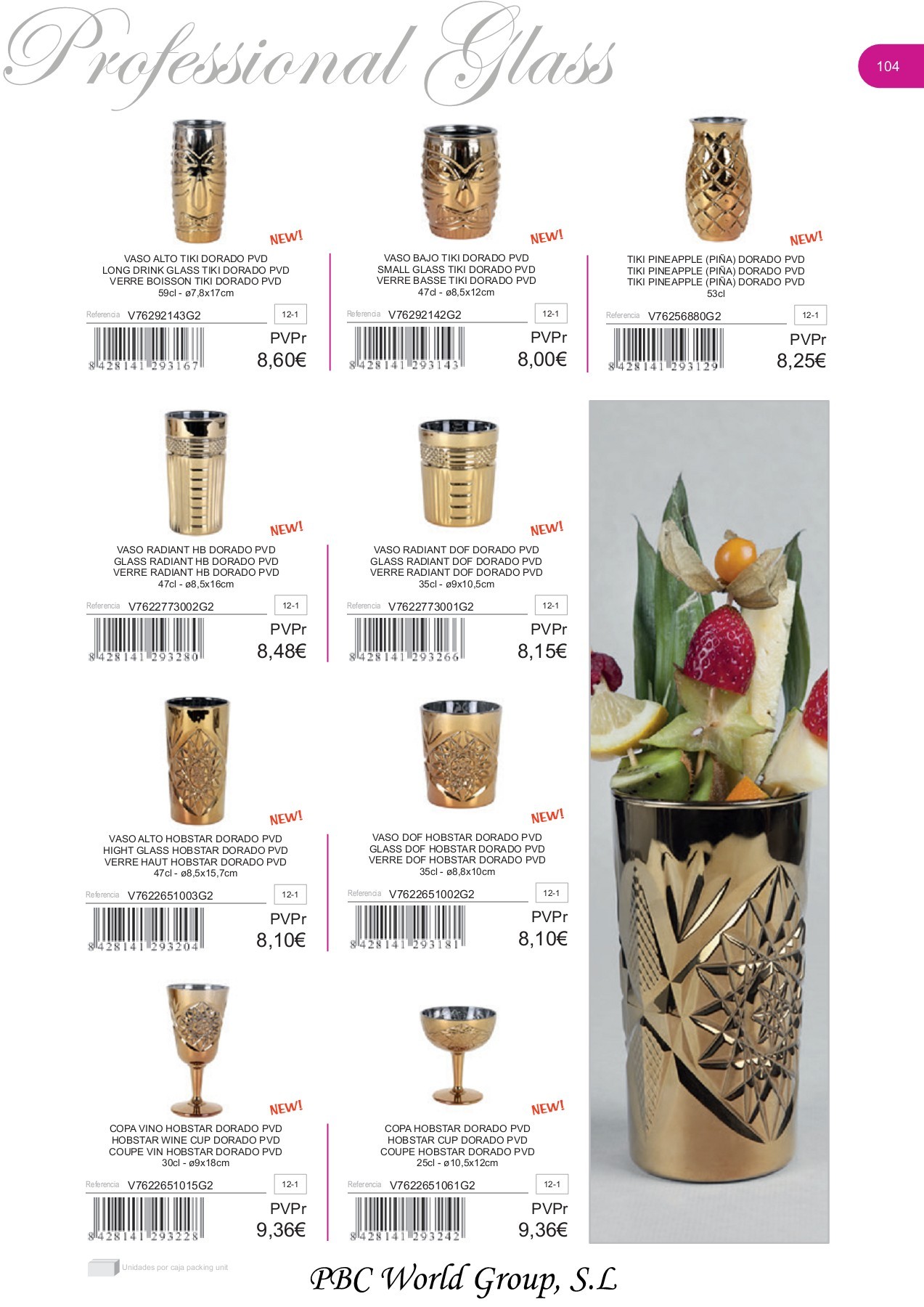 PG - Profesional Glassware PBC 2018 - universalmanufactures - Page 102 ...