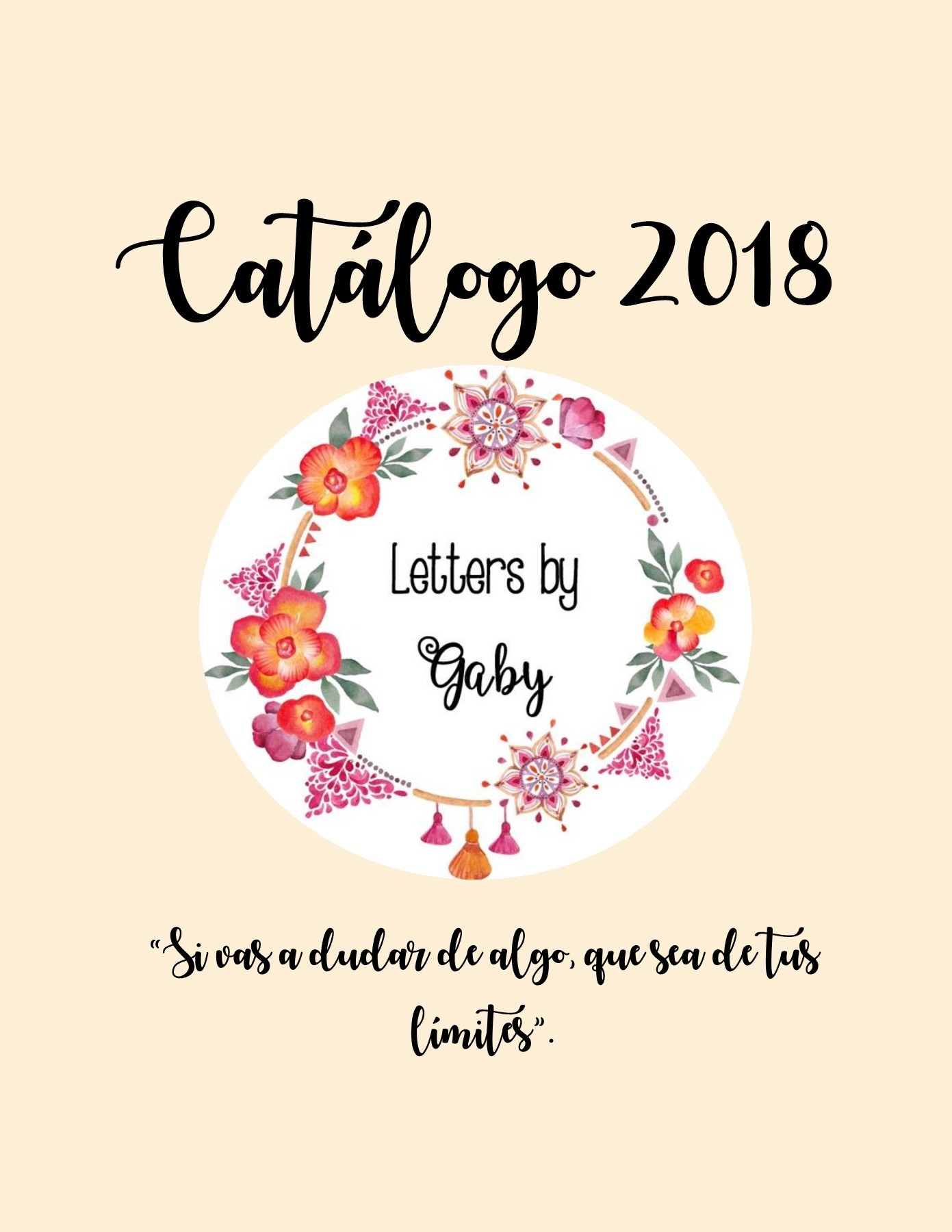 Catálogo 2018 Letters By Gaby - lettersbygaby - Página 1 | Flip PDF en ...