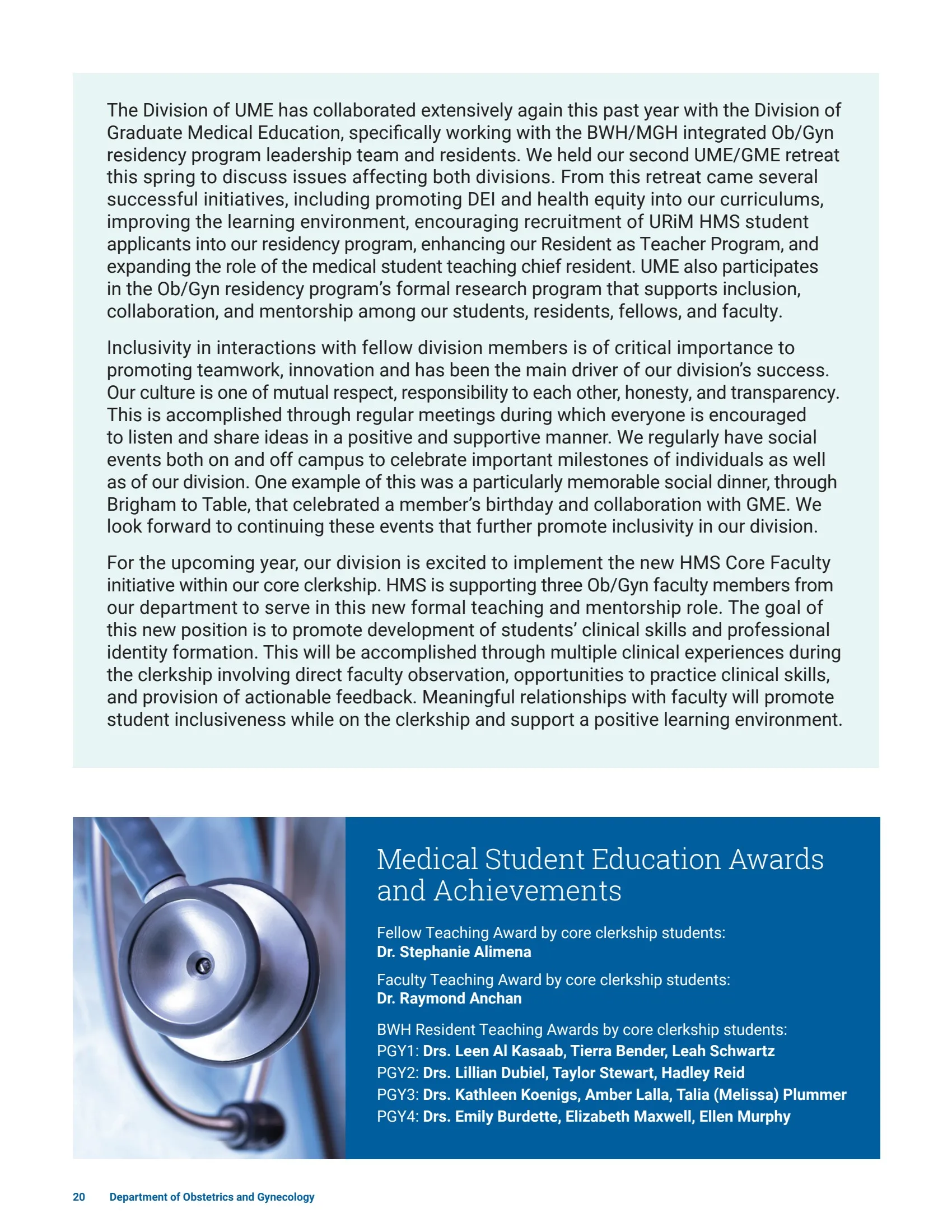BWH OB/GYN Annual Report 2023-2024 - cwade - Page 20 | Flip PDF Online ...