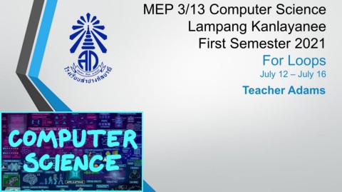 MEP 3.13 Computer Sci Unit 2 chapter 29 Loops