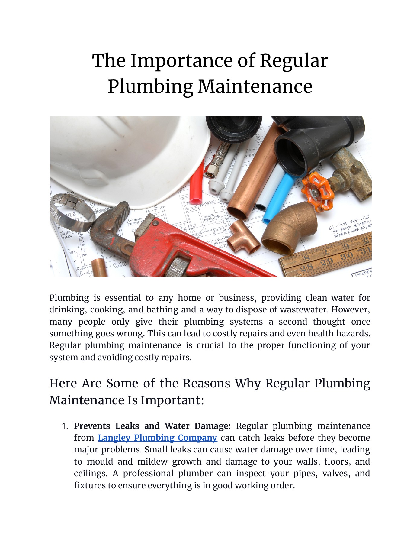 The Importance of Regular Plumbing Maintenance - edmondslocumz - Page 1 - 2 | Flip PDF Online ...
