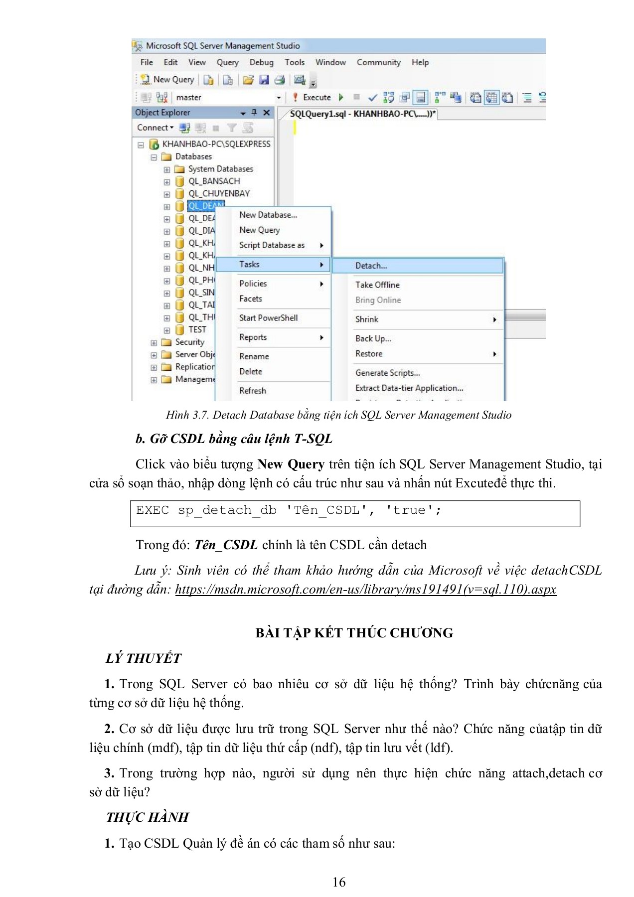BaiGiang_SQLServer_NguyenThanhThuy_2022 - Thủy Nguyễn - Trang 18 | PDF lật trang trực tuyến ...