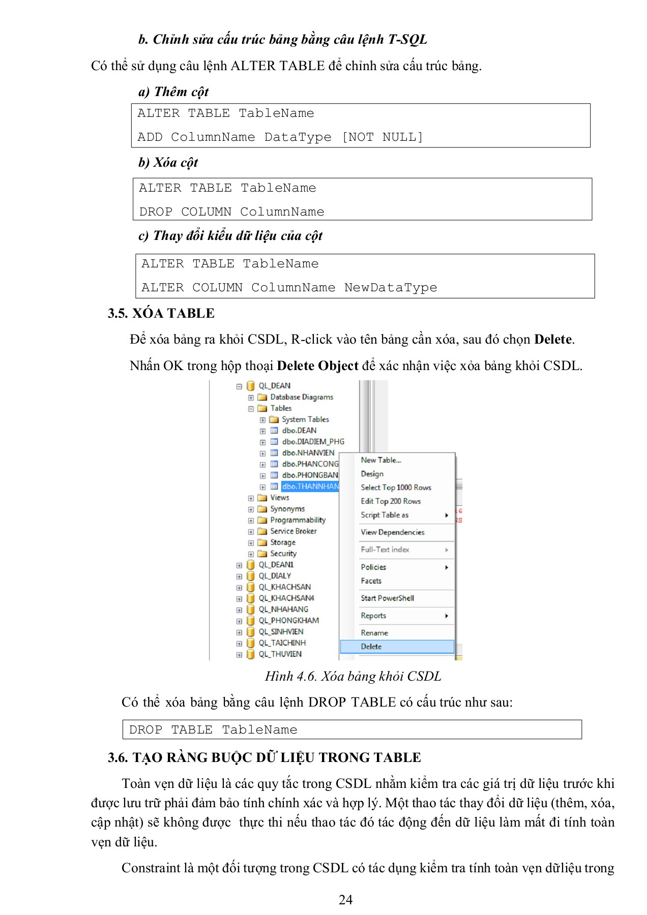 BaiGiang_SQLServer_NguyenThanhThuy_2022 - Thủy Nguyễn - Trang 26 | PDF lật trang trực tuyến ...
