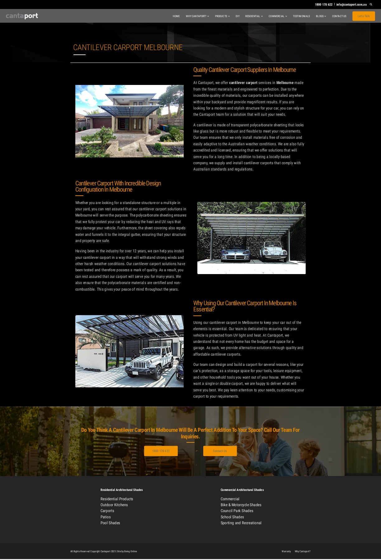 Cantilever Carport Melbourne - Cantaport - Page 1 - 1 | Flip PDF Online ...