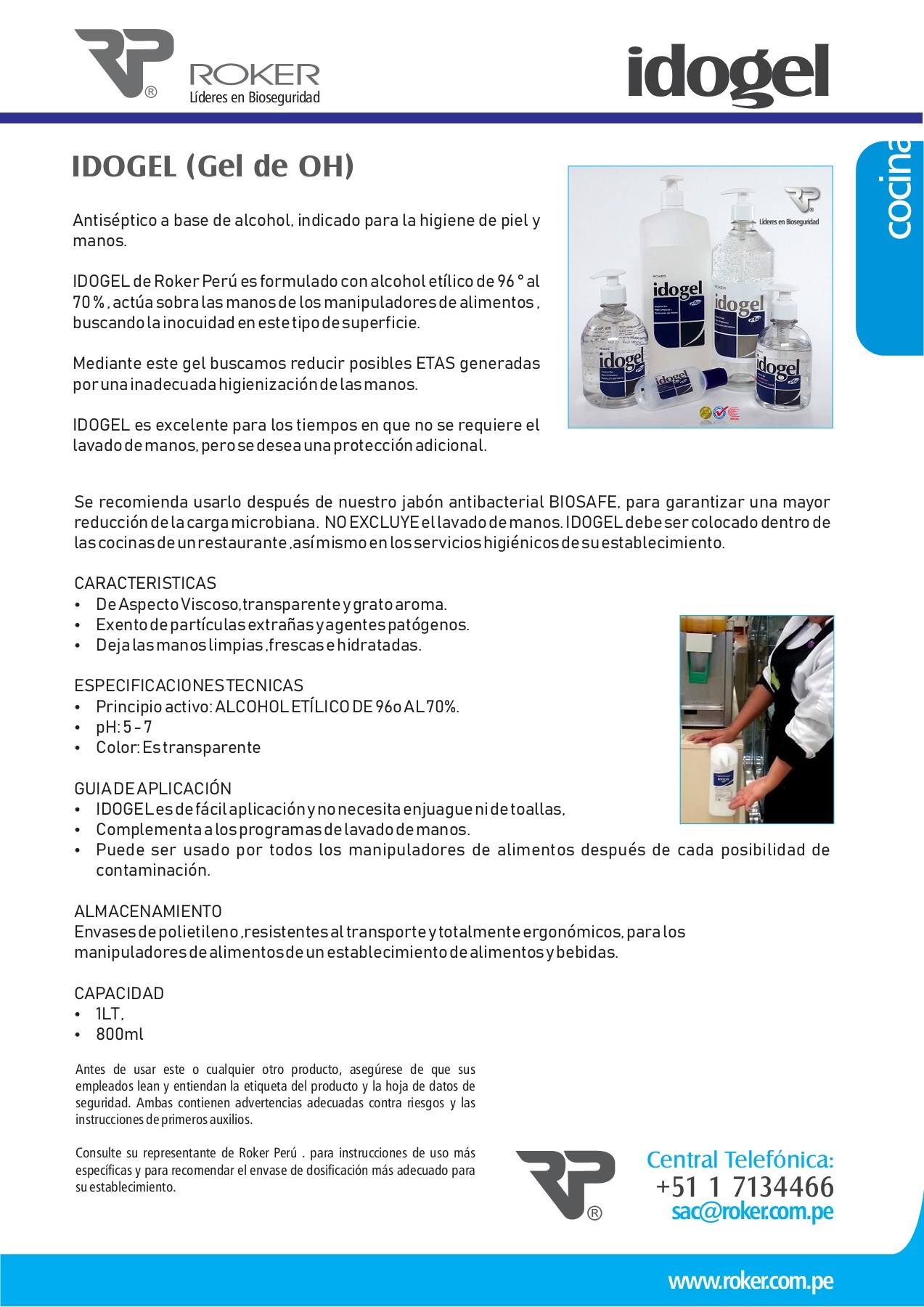 catalogo productos roker horeca con hojas de seguridad - cesar.palacios ...