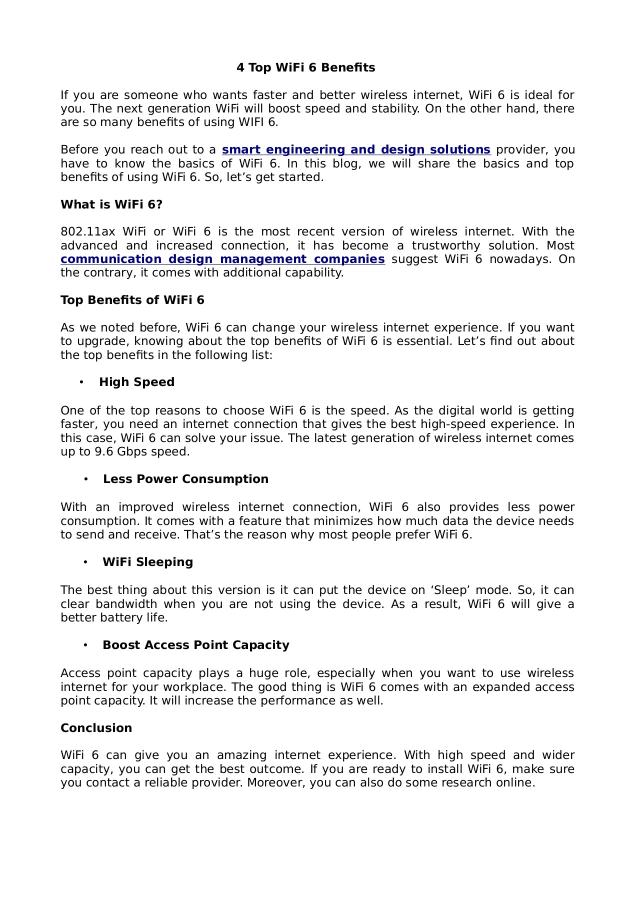 4 Top WiFi 6 Benefits - Mi-Tech Services, Inc. - Page 1 - 1 | Flip PDF ...