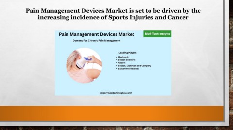 Pain Management Devices Market – Demand for Chronic Pain Management