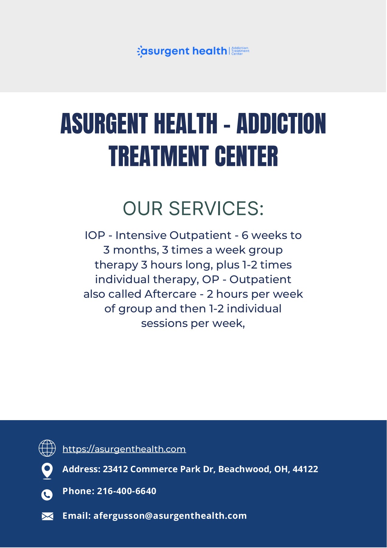 ASURGENT HEALTH - ADDICTION TREATMENT CENTER - asurgenthealth - Page 1 - 2 | Flip PDF Online ...