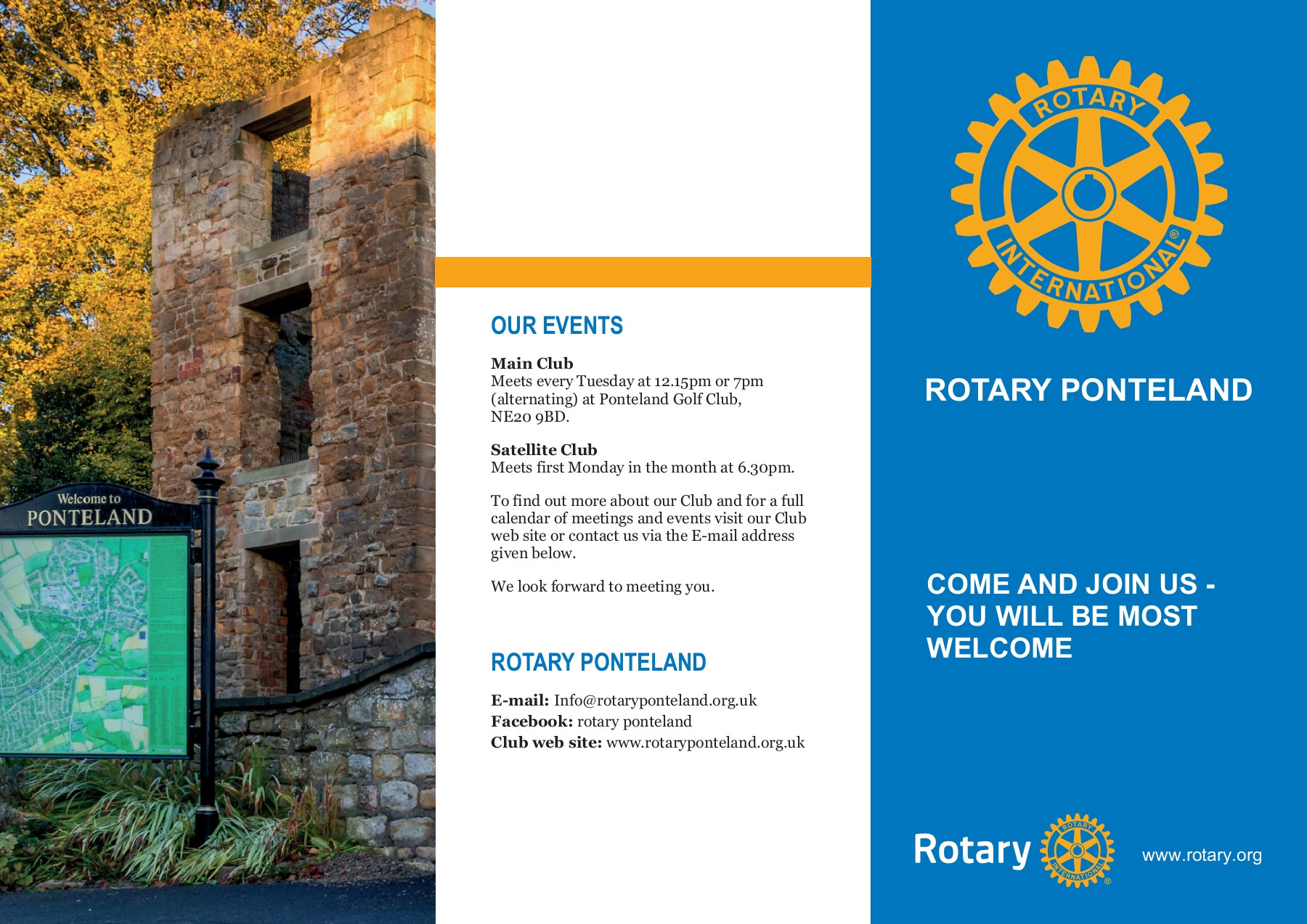 PONTELAND ROTARY BROCHURE 2020 REV 4.with hyperlinks - john - Page 1 ...