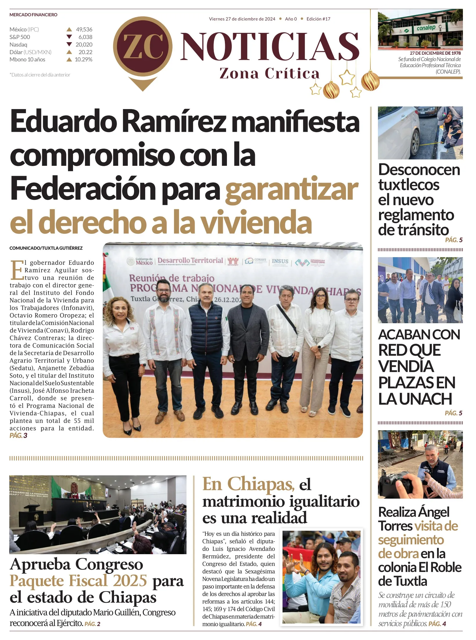 ZC Noticias 27 diciembre 2024 - ZC Noticias - Página 1 - 16 | Flip PDF ...