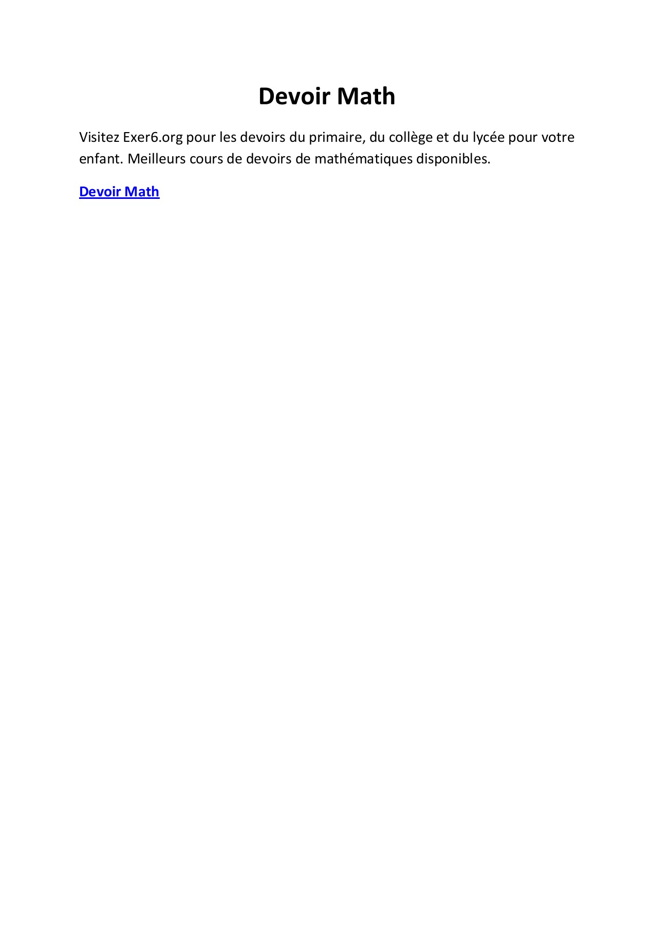 Devoir Math - Mylan Theo - Page 1 | Flip PDF Online | PubHTML5