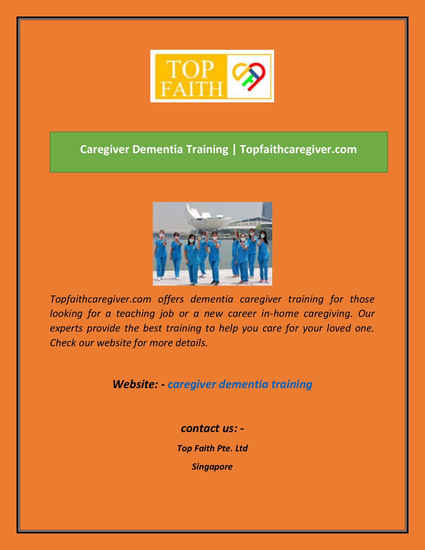 Topfaithcaregiver - Top Faith - Page 1 - 1 | Flip PDF Online | PubHTML5