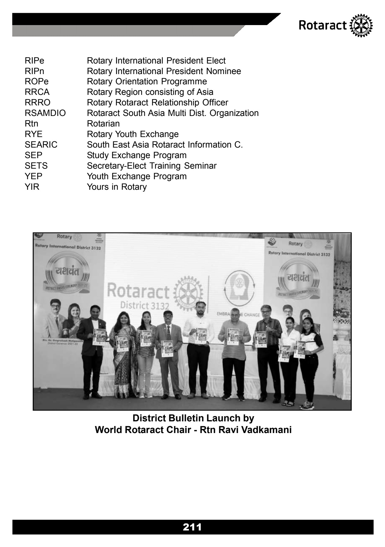 ROTARACT HANDBOOK - RID 3132 RIY 2022-23 - Prasad Warad - Page 212 | Flip PDF Online | PubHTML5