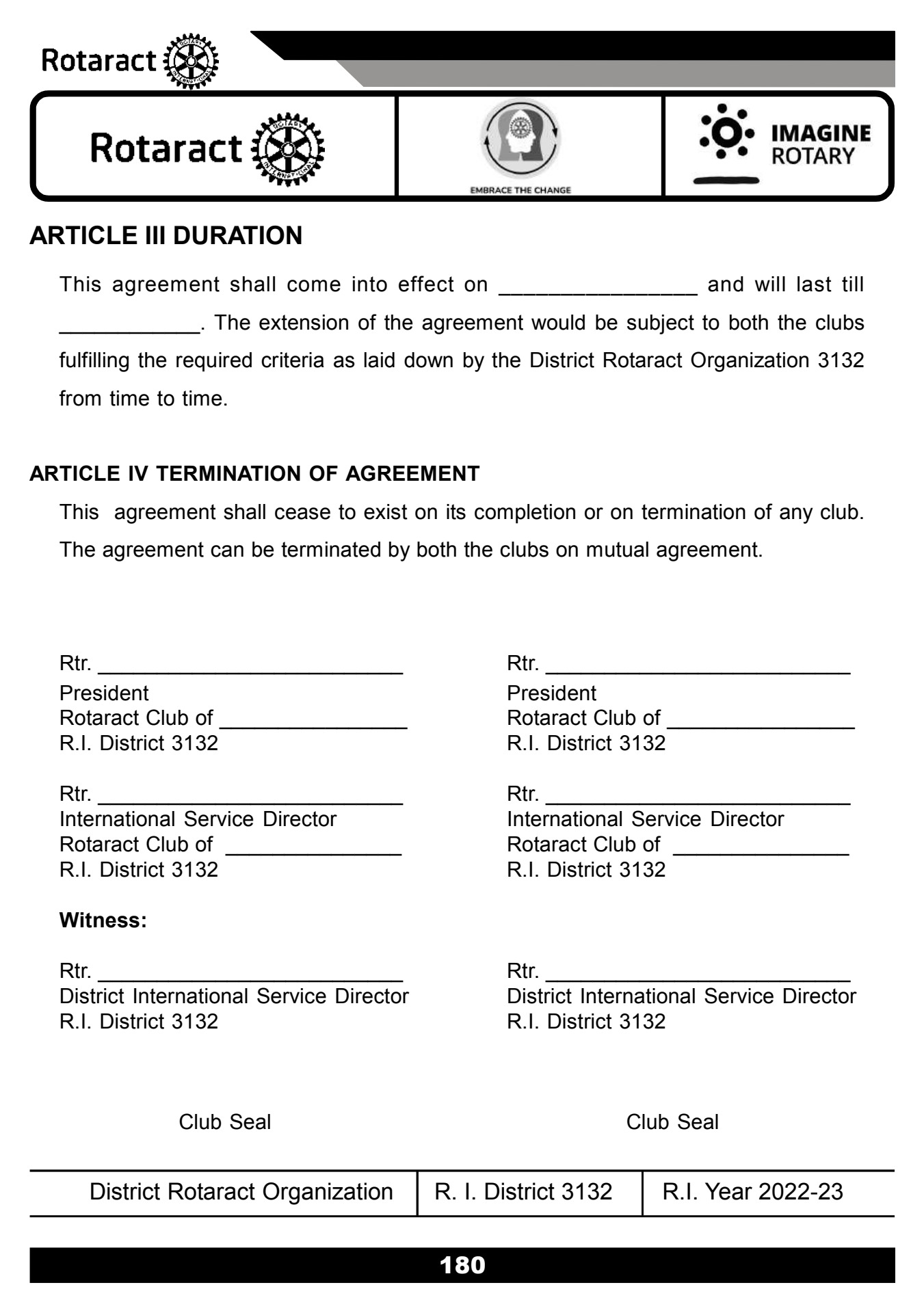 ROTARACT HANDBOOK - RID 3132 RIY 2022-23 - Prasad Warad - Page 181 | Flip PDF Online | PubHTML5