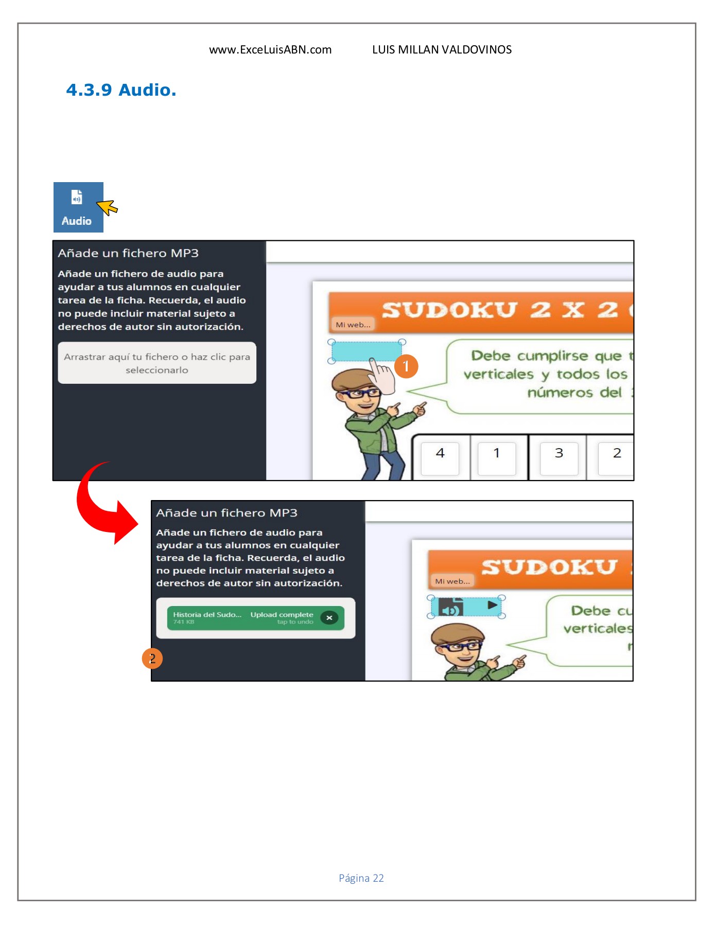 Tutorial TopWorksheets v2.0 - Luis Millán V. - Página 22 | Flip PDF en línea | PubHTML5