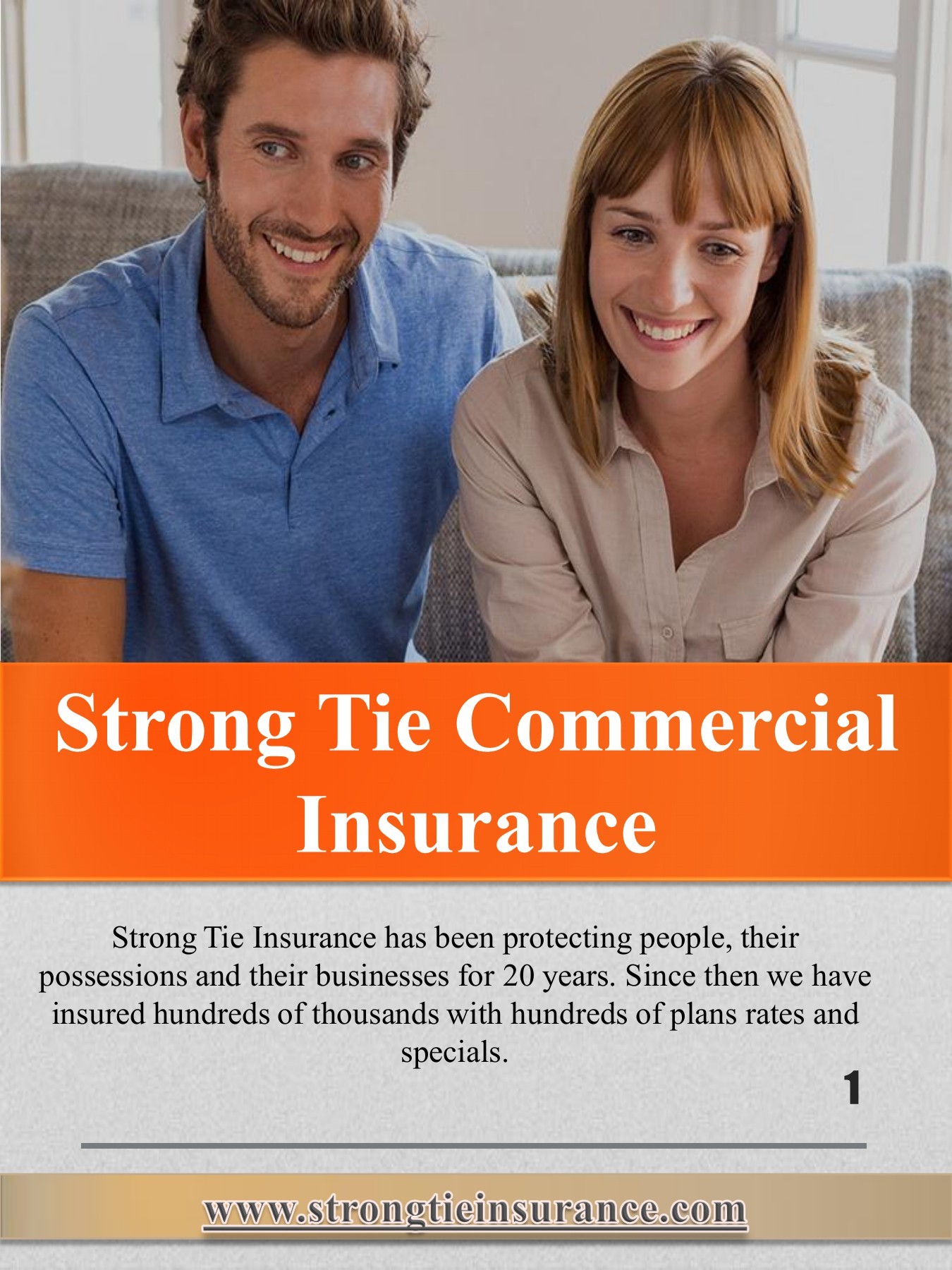 Strongtie Insurance - Strong Tie commercial trucking insurance - Page 1 ...