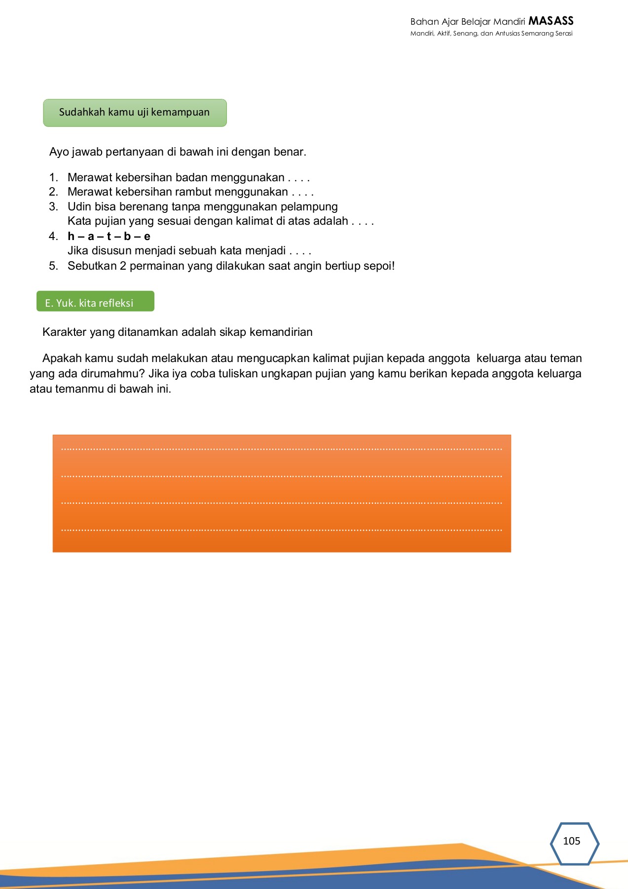 Modul Tema 8 finish_emmelia - Emmelia Maria - Halaman 105 | PDF Online | PubHTML5