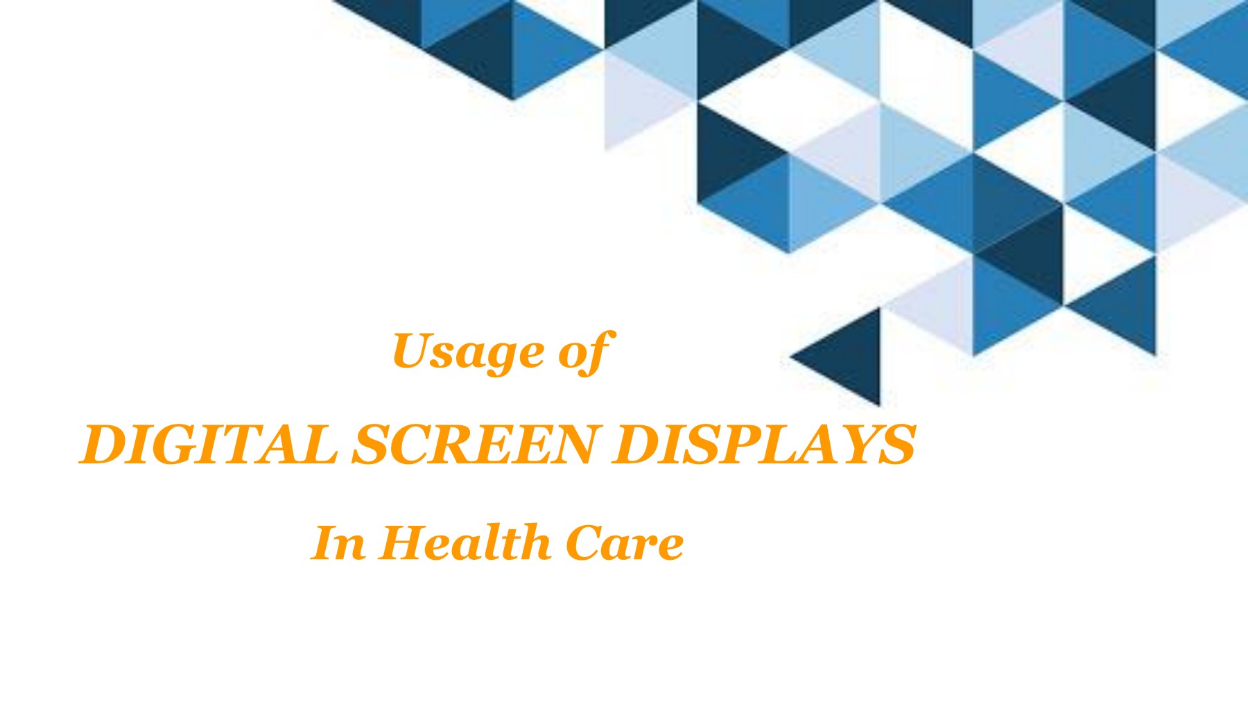 HOW DIGITAL SCREEN DISPLAYS HELPS IN HEALTH CARE - brisignssignage ...