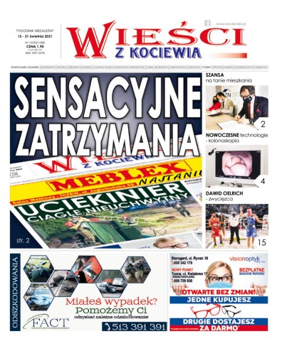 GAZETA 15-2021 - Wieści z Kociewia - Strony 1 - 16 | Przerzucanie PDF Online | PubHTML5