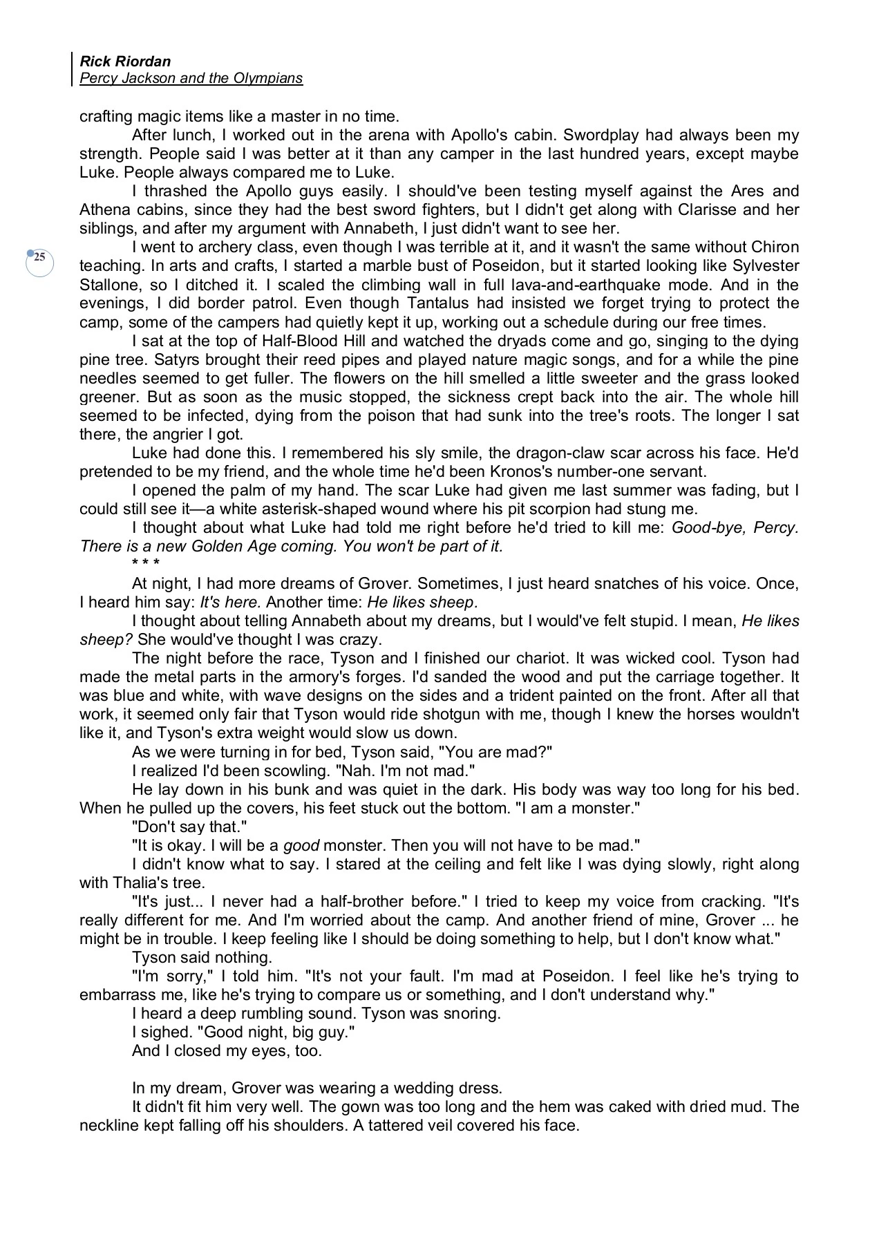 Percy Jackson and the Olympians #2 – The Sea Of Monsters by Rick Rordan ...