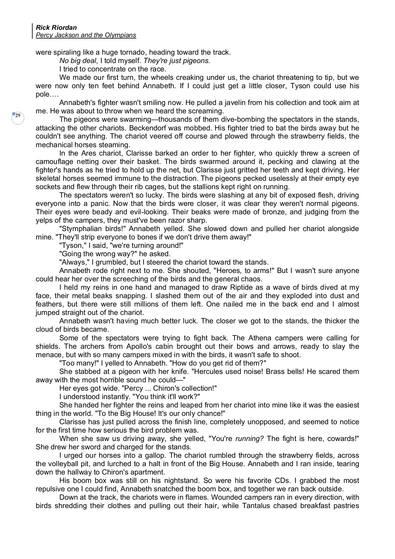 Percy Jackson and the Olympians #2 – The Sea Of Monsters by Rick Rordan ...