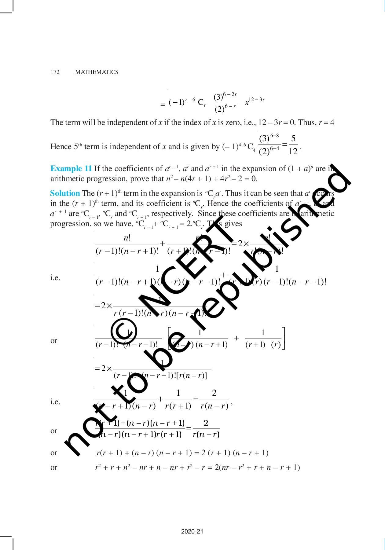 Grade-11 Math NCERT Book - THE MANTHAN SCHOOL - Page 182 | Flip PDF ...