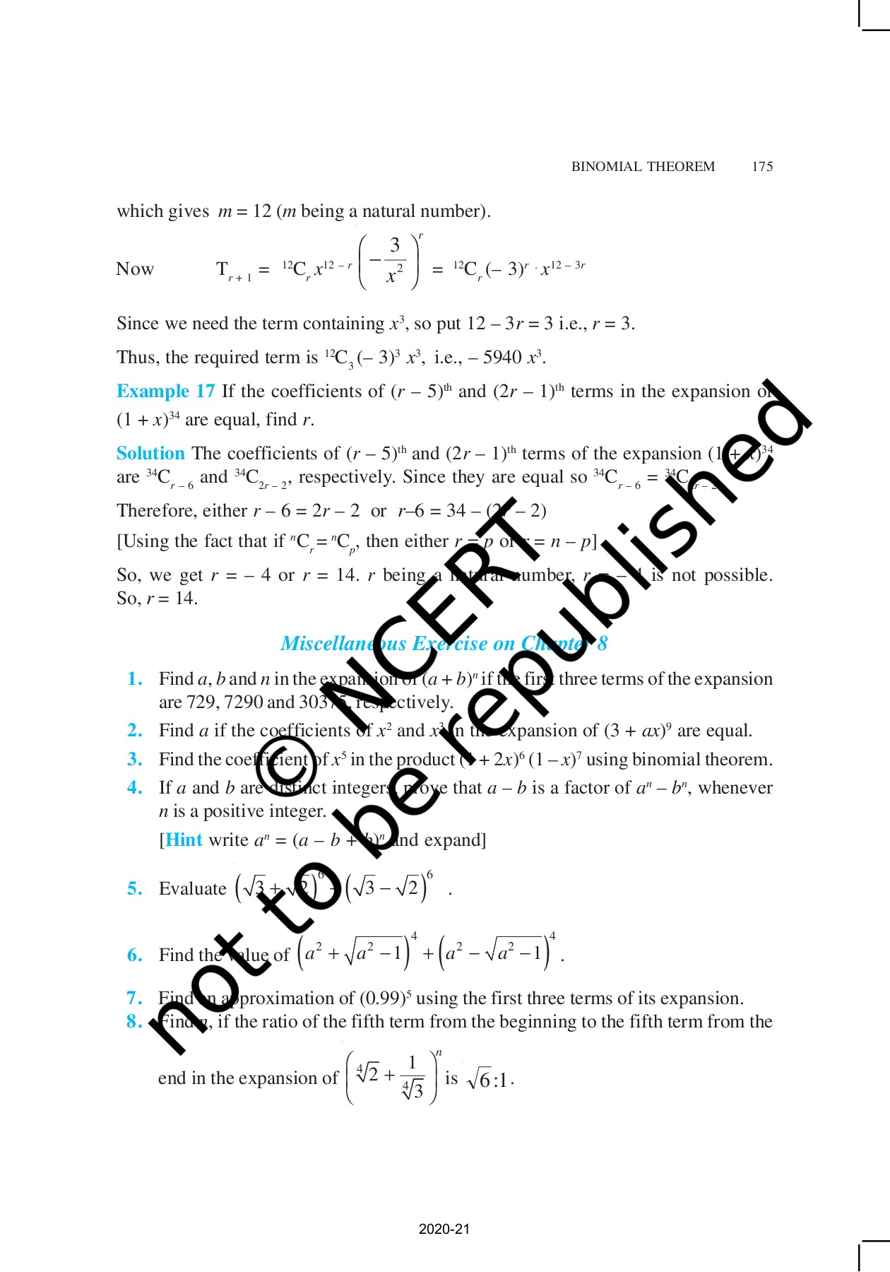 Grade-11 Math NCERT Book - THE MANTHAN SCHOOL - Page 185 | Flip PDF ...