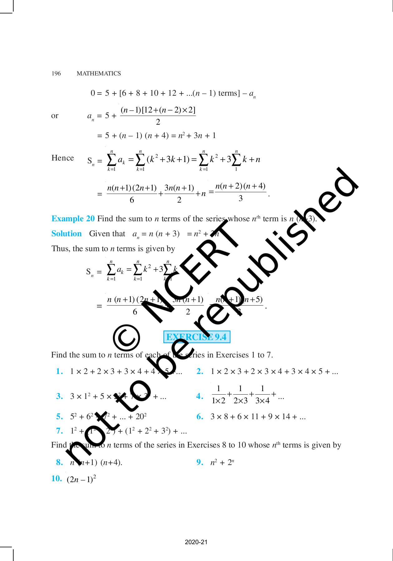 Grade-11 Math NCERT Book - THE MANTHAN SCHOOL - Page 206 | Flip PDF ...