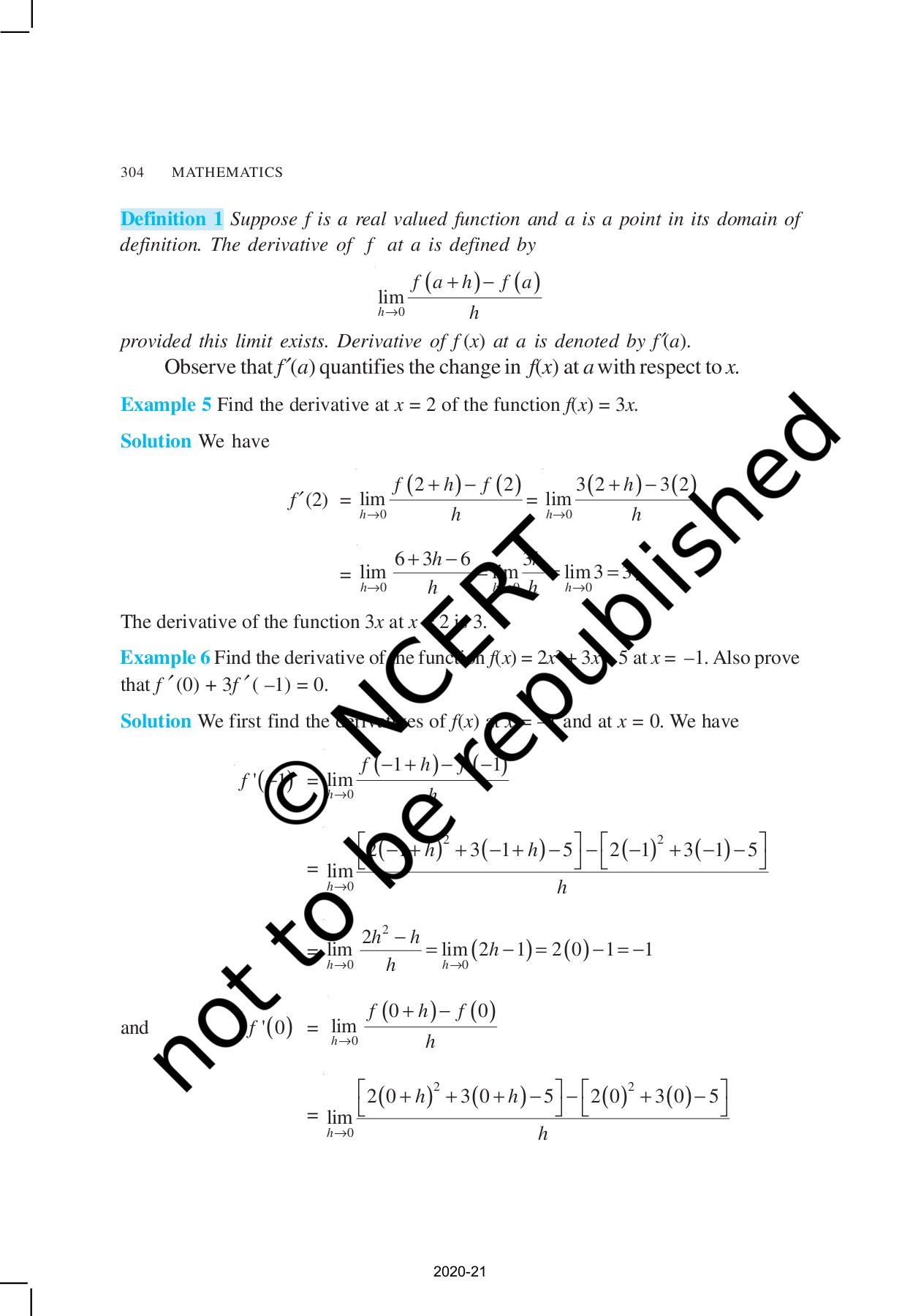 Grade-11 Math NCERT Book - THE MANTHAN SCHOOL - Page 314 | Flip PDF ...