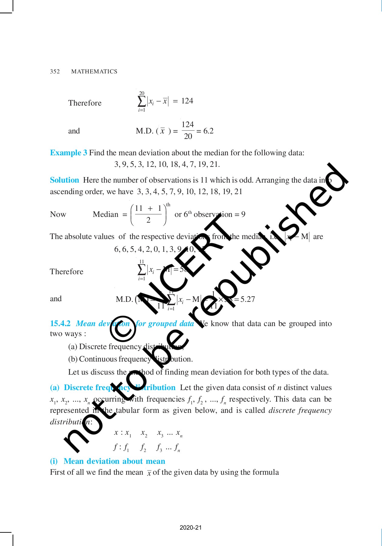 Grade-11 Math NCERT Book - THE MANTHAN SCHOOL - Page 362 | Flip PDF ...