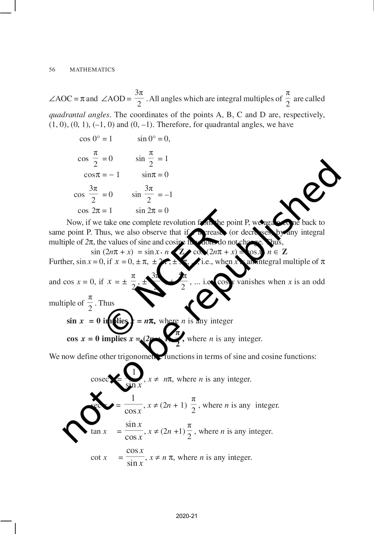 Grade-11 Math NCERT Book - THE MANTHAN SCHOOL - Page 66 | Flip PDF ...