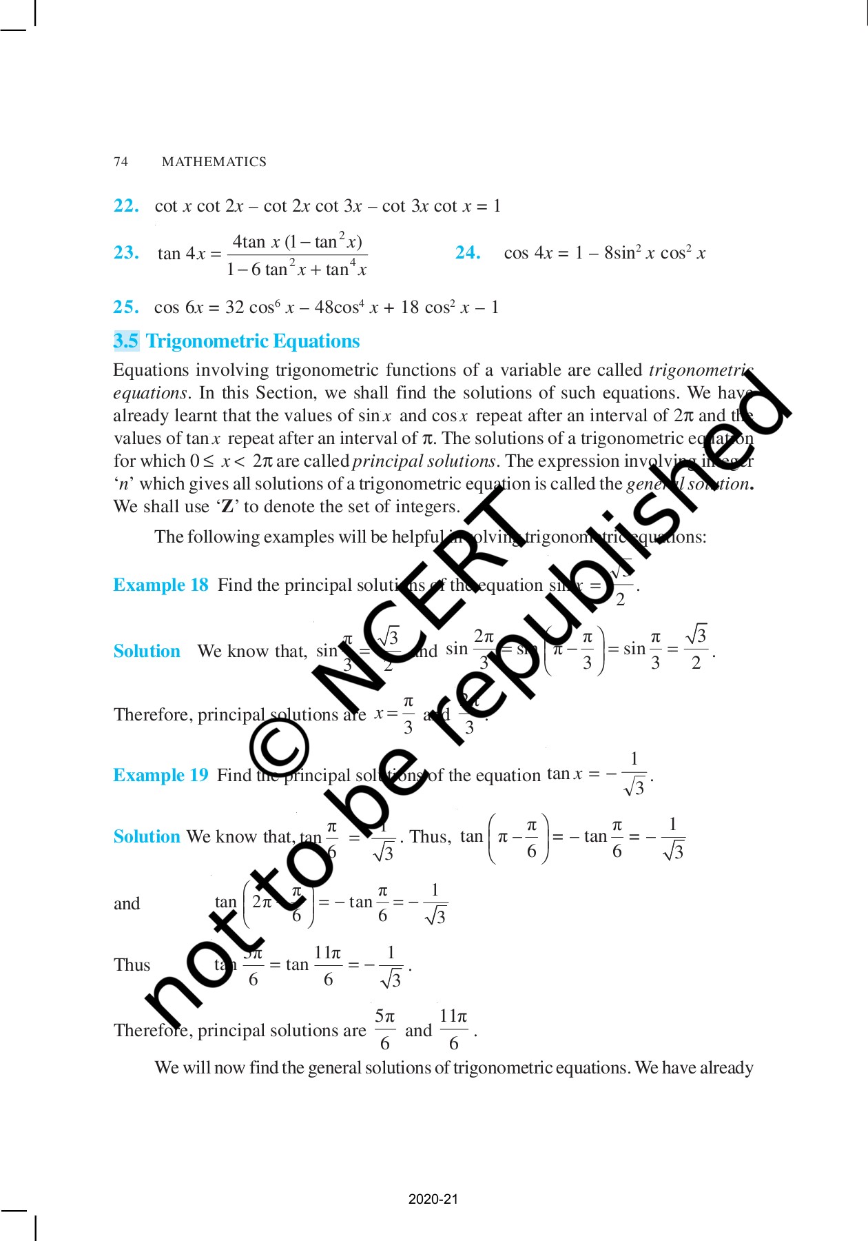 Grade-11 Math NCERT Book - THE MANTHAN SCHOOL - Page 84 | Flip PDF ...