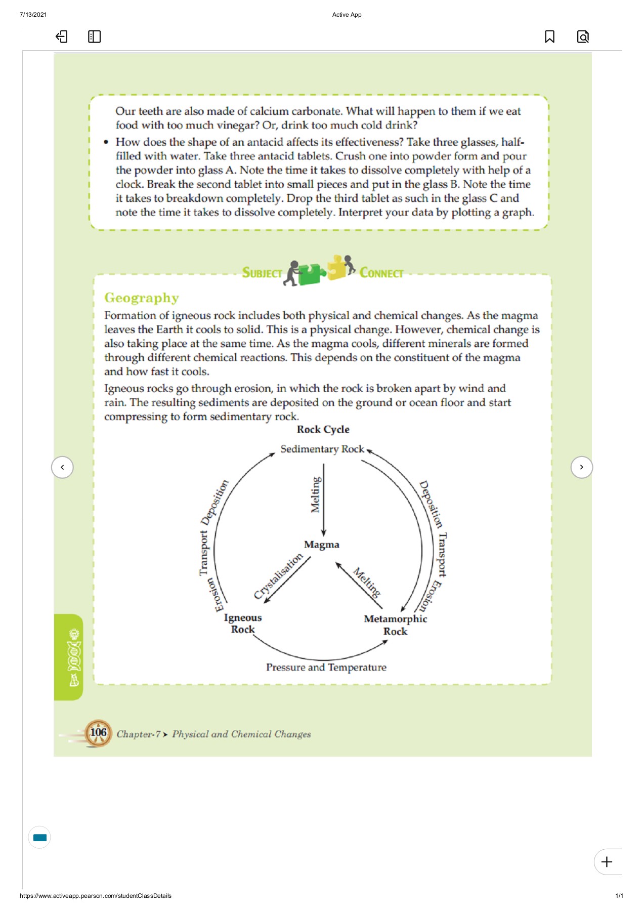 universal science-7 - THE MANTHAN SCHOOL - Page 118 | Flip PDF Online ...