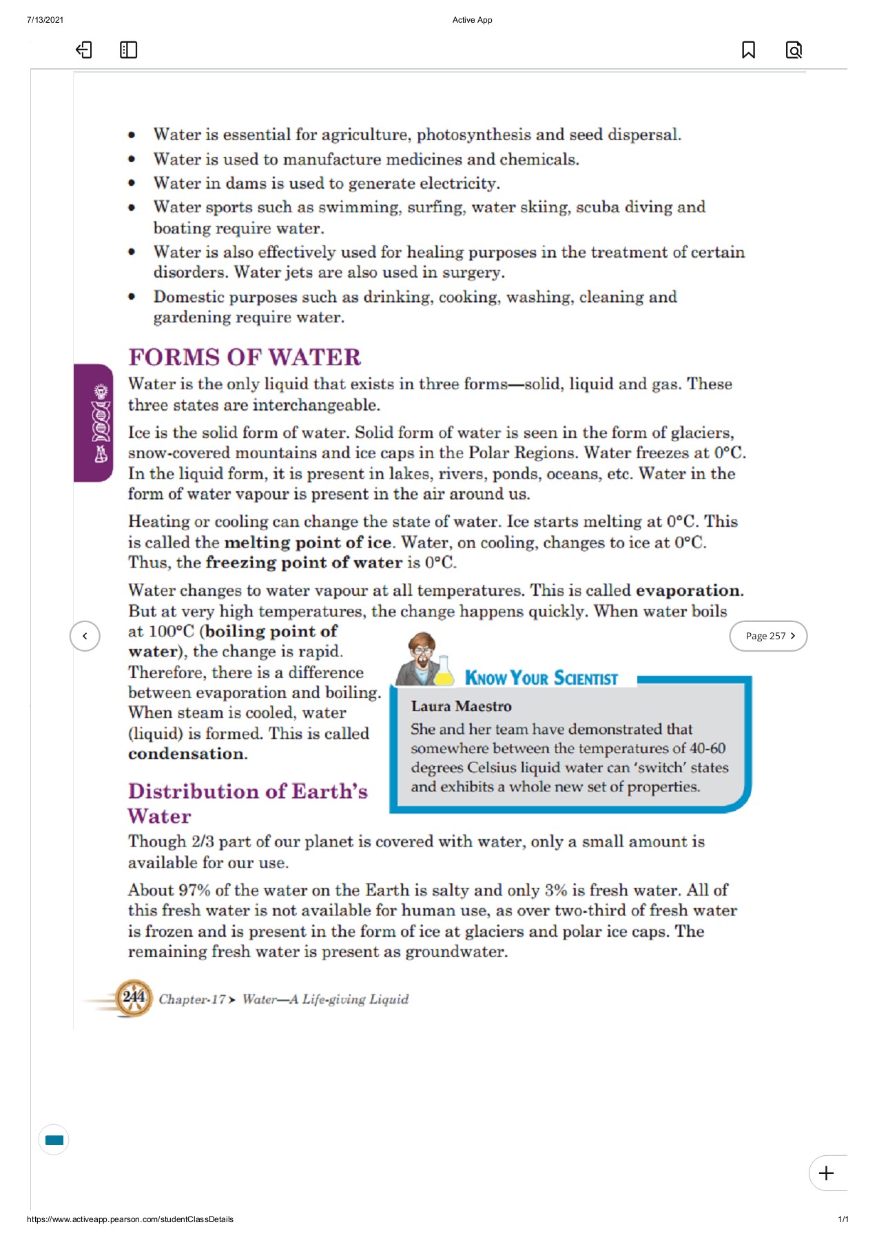 universal science-7 - THE MANTHAN SCHOOL - Page 256 | Flip PDF Online ...