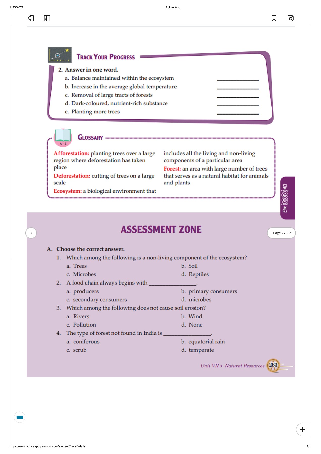 universal science-7 - THE MANTHAN SCHOOL - Page 274 | Flip PDF Online ...